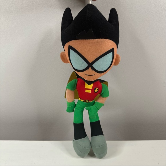 TeenTitans | Toys | Teen Titans Go Robin 1 Plush Figure Doll Soft Dc ...
